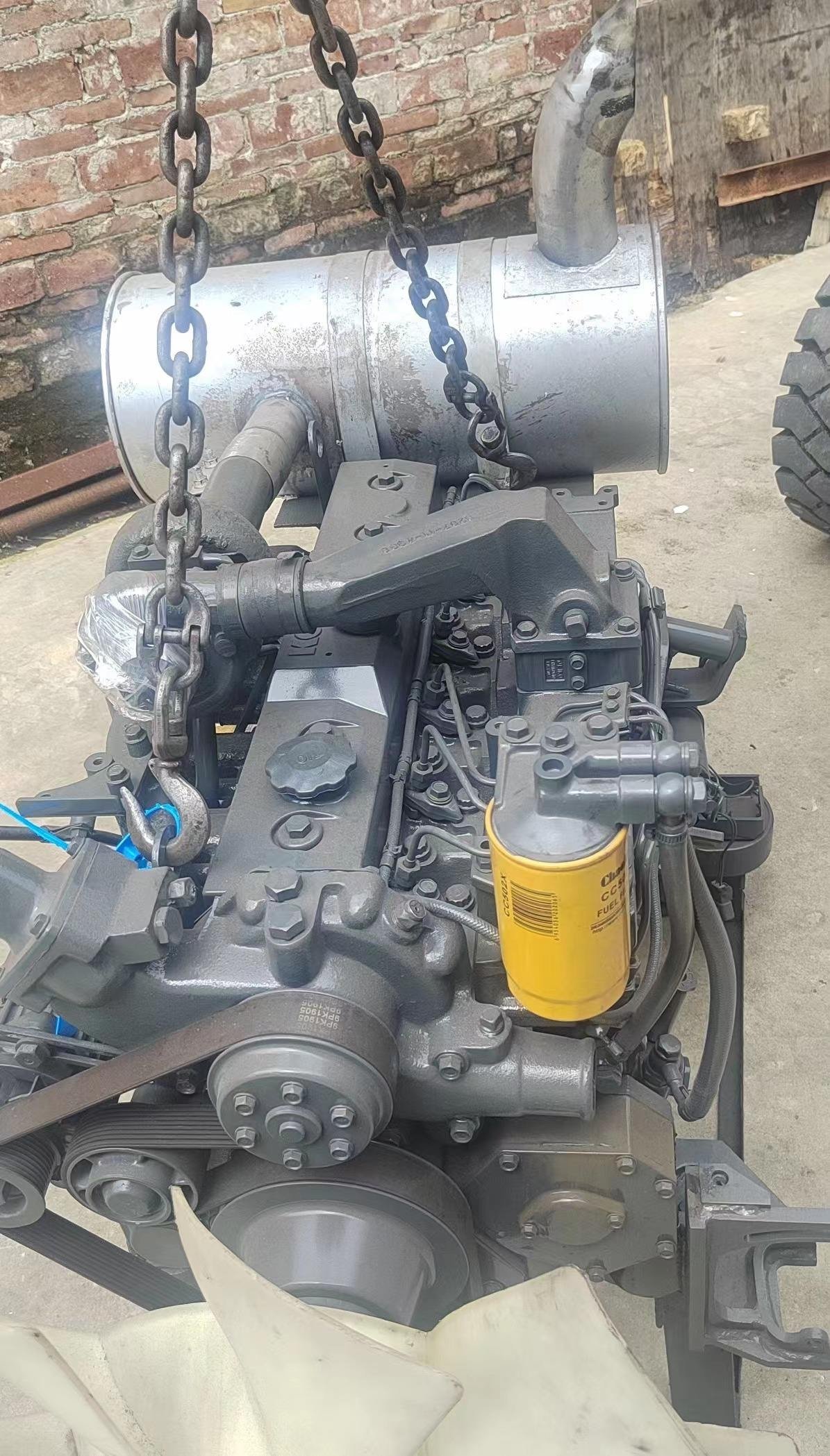 Used Komatsu 6D95 Diesel Engine | 5.0L Turbo | Rebuilt for Excavators ...